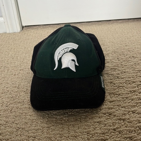 Accessories | Vintage Green Msu Baseball Cap | Poshmark